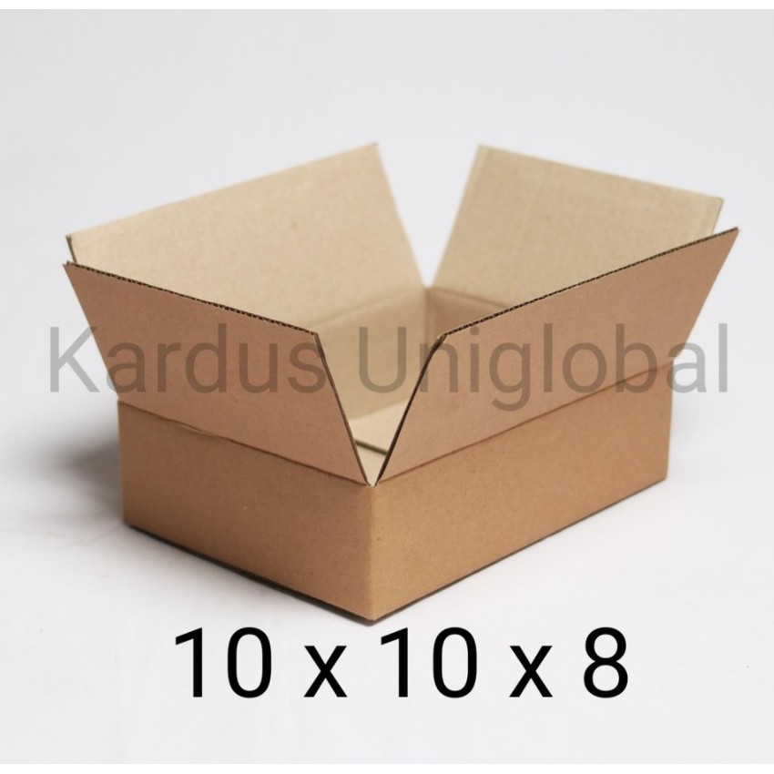 Jual KARDUS | BOX PACKING POLOS 10x10x8 (duplicate) | Shopee Indonesia
