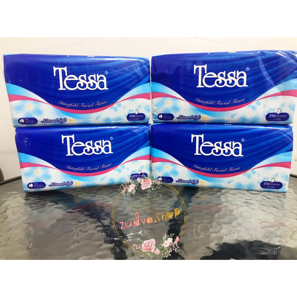Jual TISSUE TESSA FACIAL 2PLY 250 SHEET / TISU TESSA / TISU / TISSUE ...