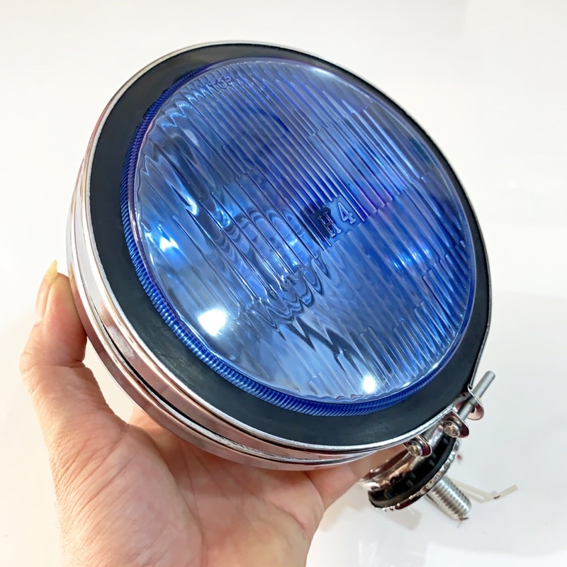 Jual REFLEKTOR LAMPU DEPAN HEADLAMP BULAT H4 CUSTOM CLASSIC DIAMETER 6 ...