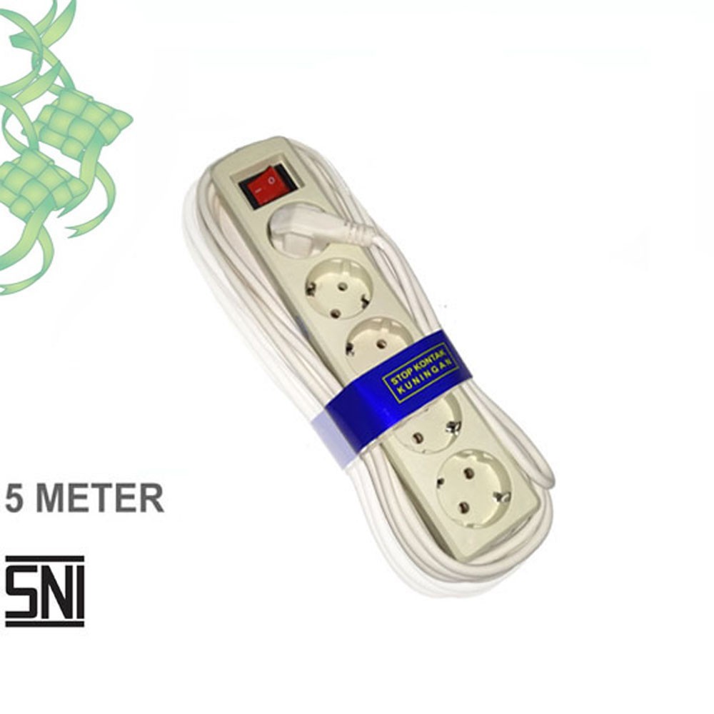 Jual SUMIYABAG COLOKAN LISTRIK 5 LUBANG 5 METER IMPORT COLOKAN MURAH ...