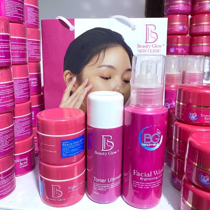 Jual BG BEAUTY GLOW PAKET NORMAL/ACNE/ULTIMATE KEMASAN TERBARU DARI BG ...