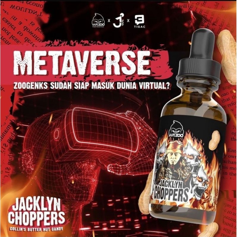 Jual Liquid Jacklyn choppers v1 butter collin nut 60ml | Shopee Indonesia