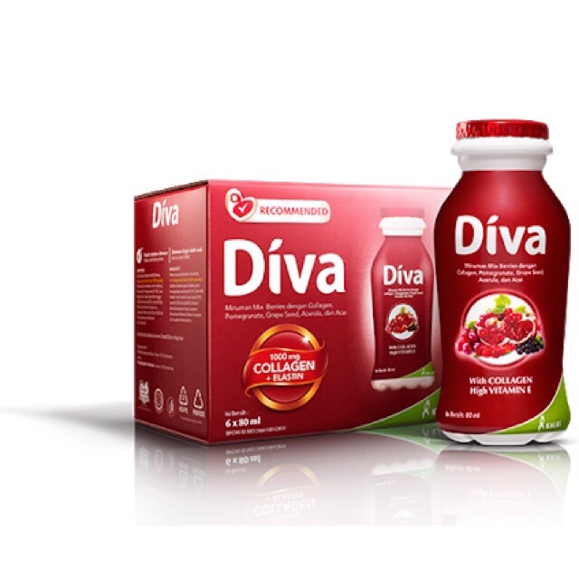 Jual Diva Beauty Drink 6x80ml | Shopee Indonesia