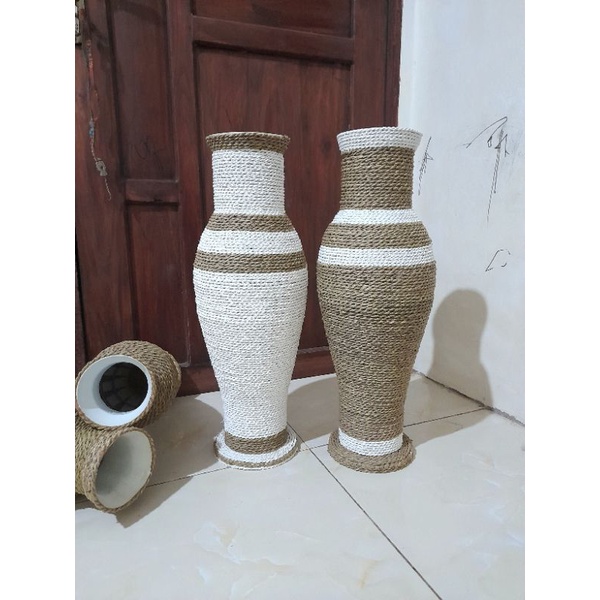 Jual vas tali mendong 60cm | vas bunga kering estetik | Shopee Indonesia