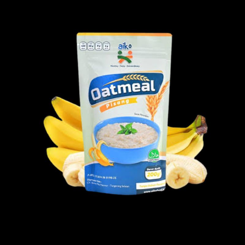 Jual Oatmeal Aiko Pisang | Shopee Indonesia