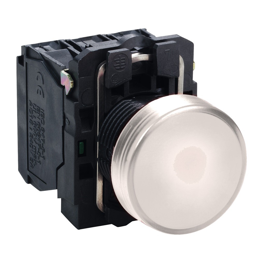 Jual SCHNEIDER PILOT LAMP 220 VAC MODULAR KEPALA PLASTIK XB5AVM1 ...