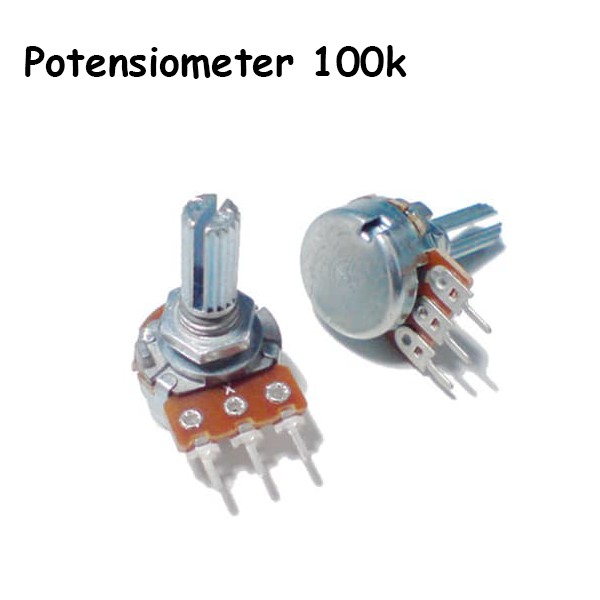 Jual Potensio 100k Ohm Potensiometer B100K Variable Resistor 100KOhm ...