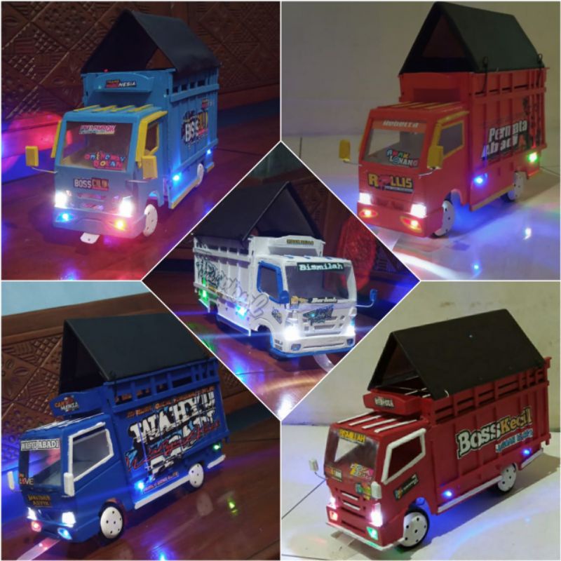 Jual TRUK OLENG ( FULL VARIASI ) MINIATUR TRUK OLENG / MINIATUR TRUK ...