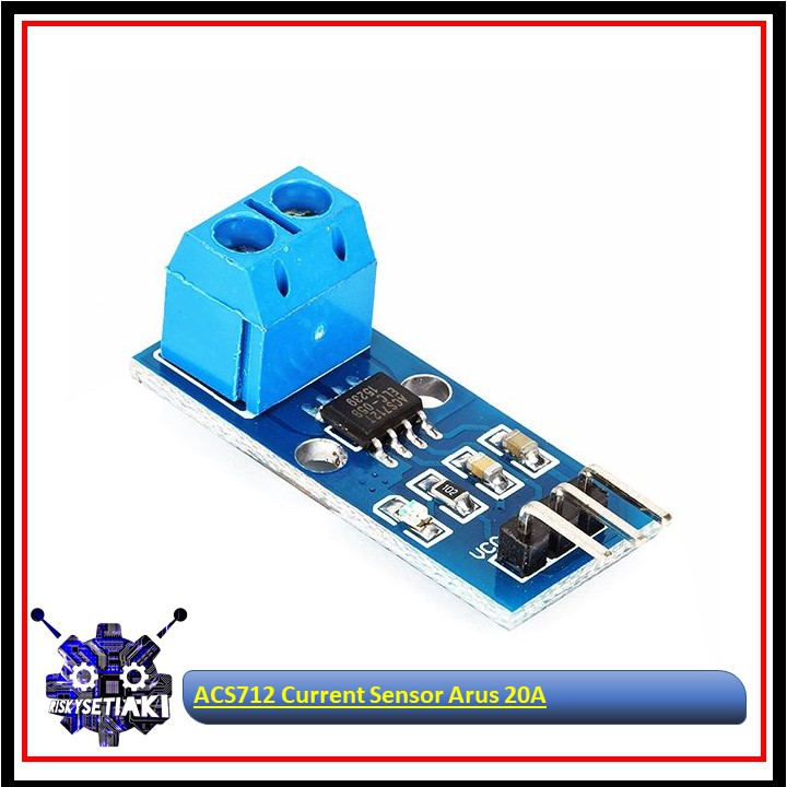 Jual ACS712 Current Sensor Arus 20A | Shopee Indonesia