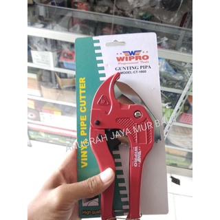 Jual WIPRO CT-1060 GUNTING PIPA PVC / TANG POTONG PIPA PVC / VINYL PIPE CUTTER WIPRO | Shopee ...