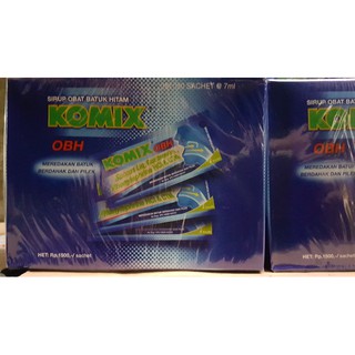 Jual Paket Komix OBH Dus Isi 30 Sachet | Obat Batuk Pilek Saset Sirup ...