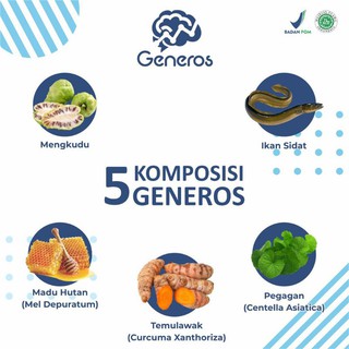 Jual GENEROS / GENEROS SPEECH DELAY / GENEROS NUTRISI OTAK ANAK ...