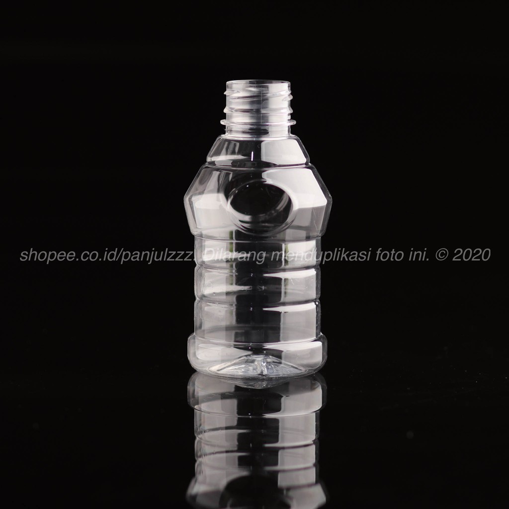 Jual Botol Plastik Polos 250 ml / Botol Jus / Botol minum / Pet ...
