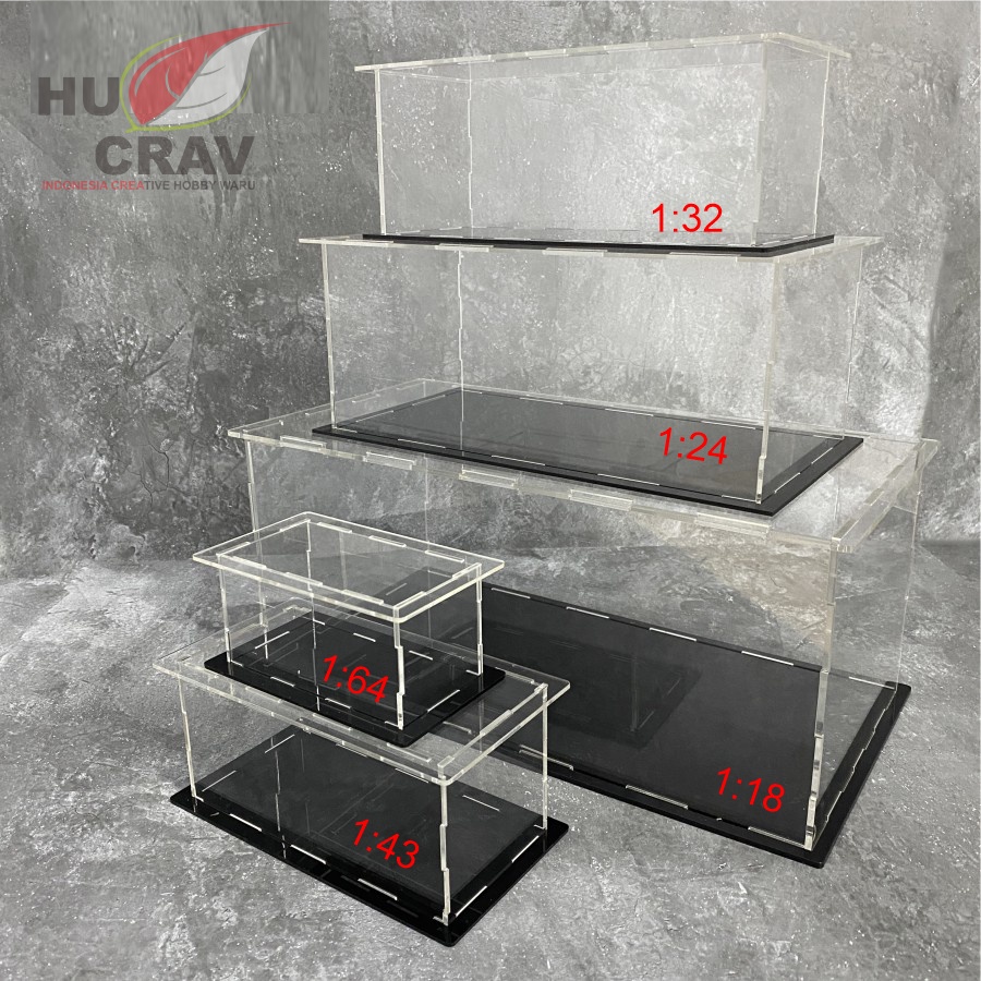 Jual BOX DISPLAY / DIECAST HOTWHEELS AKRILIK SKALA 1: 24 (24X12X10) CM | Shopee Indonesia