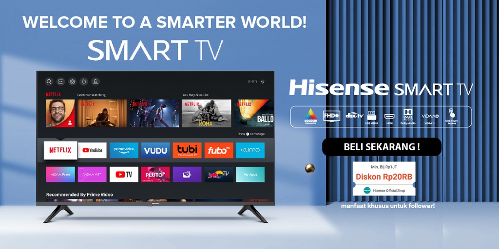 Toko Online Hisense Official Shop | Shopee Indonesia