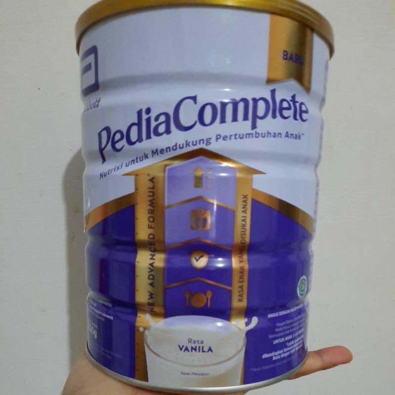 Jual Pediasure Complete Kemasan & Nama Baru PEDIA COMPLETE Vanila 850gr | Shopee Indonesia