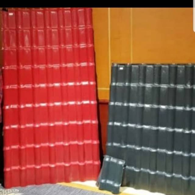 Jual Atap upvc/ upvc roof/ genteng upvc sunda abu 1060 x 1971 mm ...