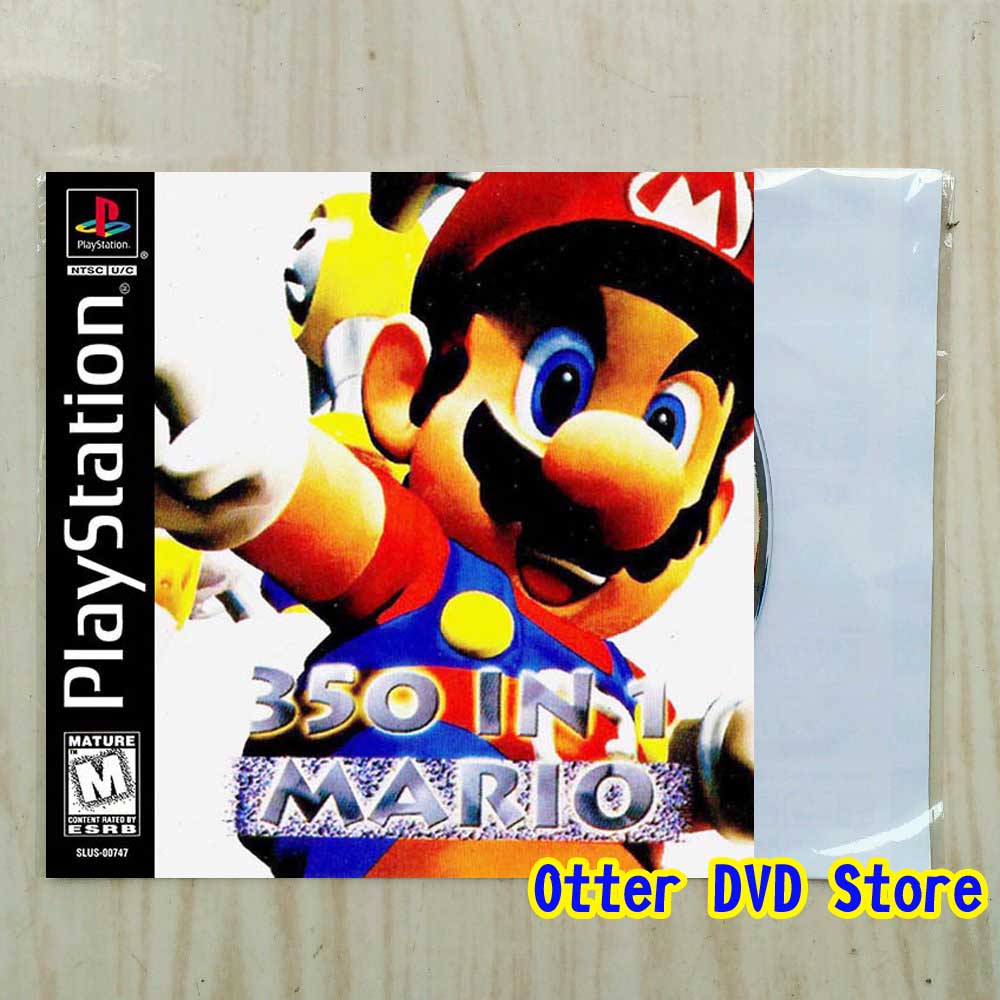 Jual Kaset CD Game Ps1 Ps 1 350 in 1 Mario - NES SMS Collection ...