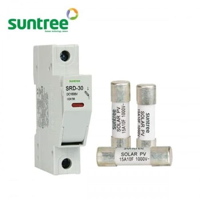 Jual MCB DC Fuse Link + Holder 1000V 15A SRD-30-15A DC | Shopee Indonesia