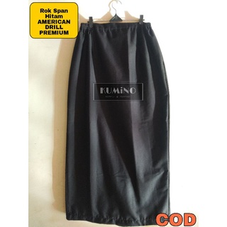 Jual Rok Hitam Rok Span Hitam Rok Hitam Panjang Rok Hitam Span Rok ...