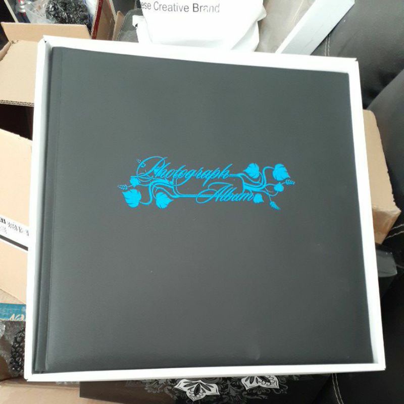 Jual Album foto Jumbo 15 sheet hitam (4R/3R isi 180 lembar) | Shopee ...