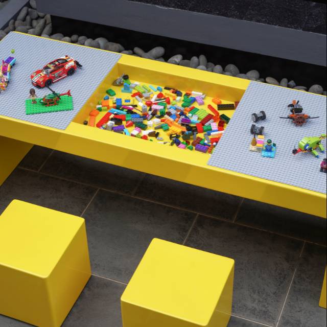 Jual Meja lego double size 120cm Indonesia|Shopee Indonesia