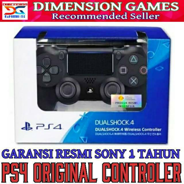 Jual STIK PS4 STICK PS 4 ORI MESIN SEGEL SONY GARANSI 1 TAHUN | Shopee ...
