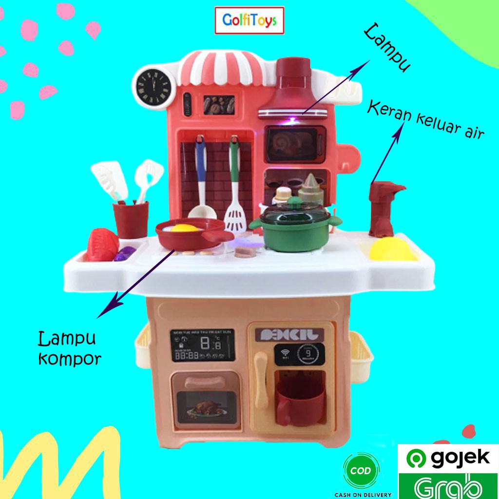 Jual Mainan Kitchen Set / Mainan Masak Masakan / Mainan Masak / Masak ...