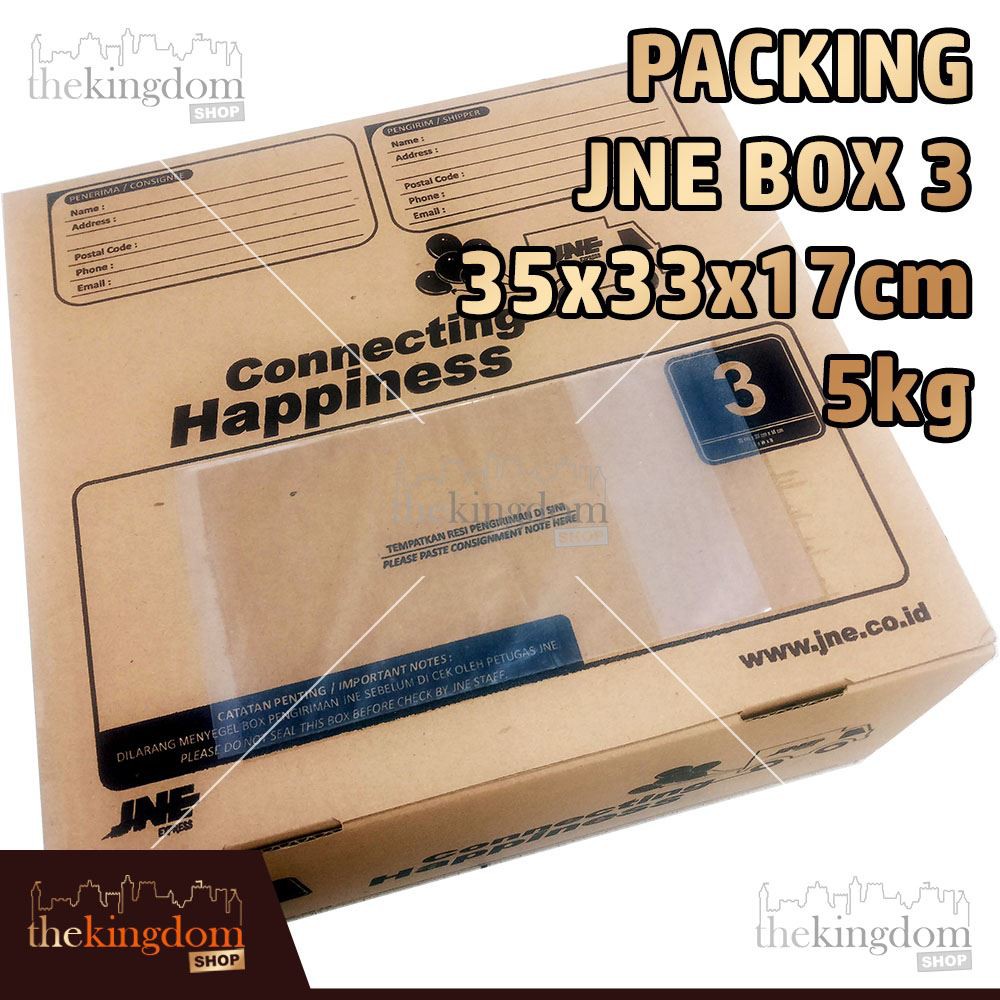 Jual Box JNE 3 - Kotak Kardus Karton Packing | Shopee Indonesia