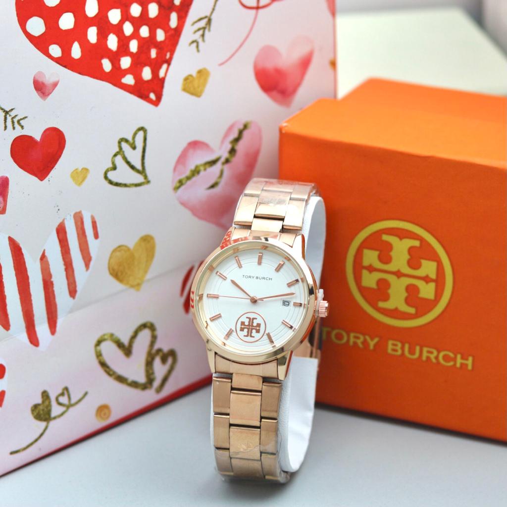 Jual New ready!!! Jam tangan wanita strap rantai free box dan baterai ...