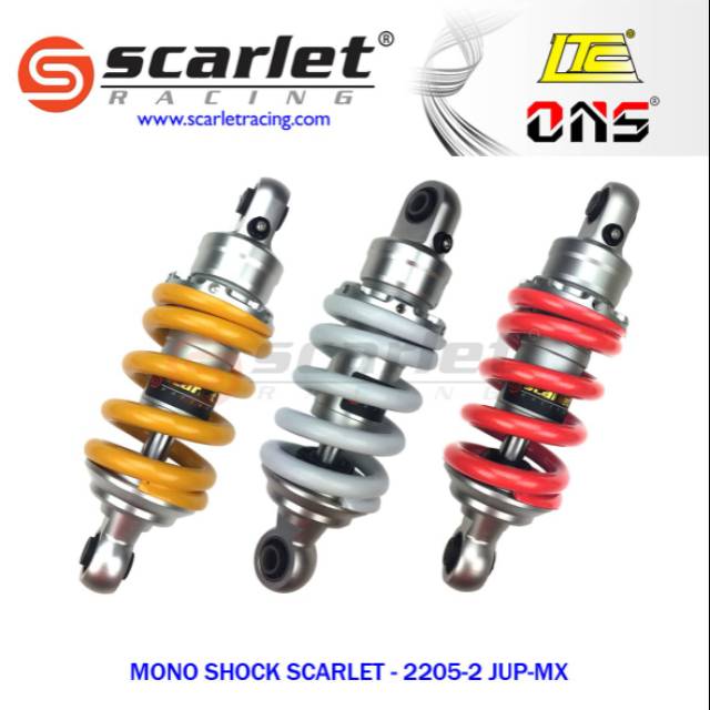 Jual Mono shock Jupiter MX old new shockbreaker belakang Jupiter MX old MX new Scarlet Racing ...