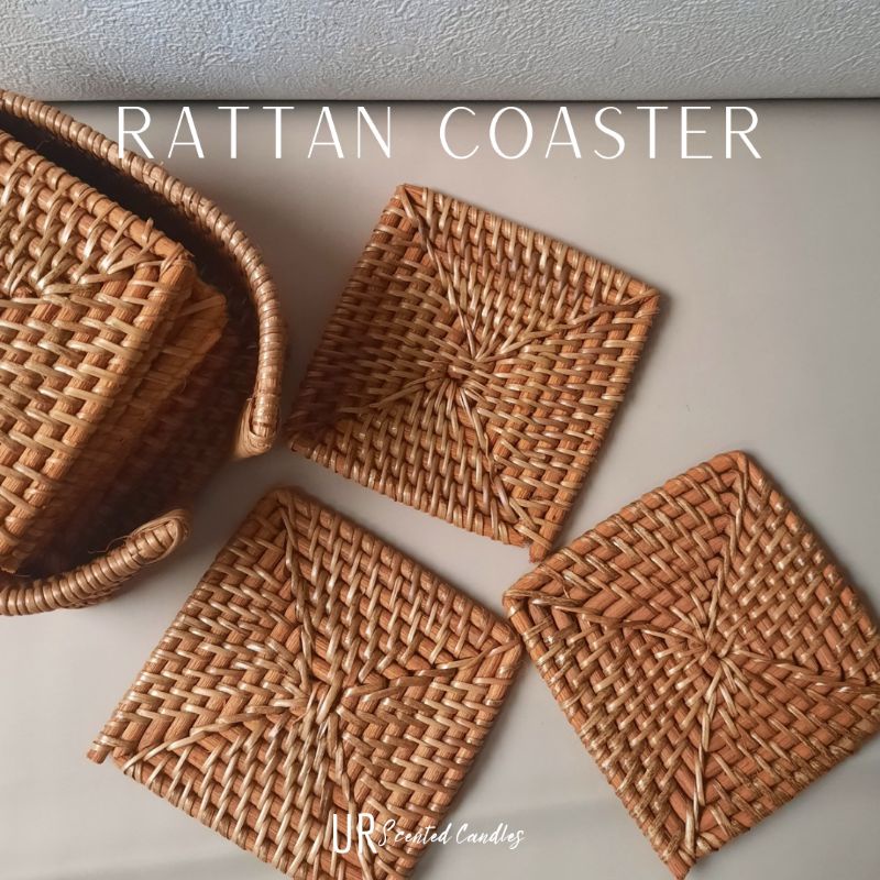 Jual RATTAN COASTER | TATAKAN GELAS & LILIN | TATAKAN GELAS ROTAN ...