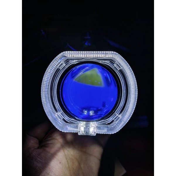 Jual Lampu biled projector tipe MH1 2,5 inch set lis putih headlamp ... Jual Lampu biled projector tipe MH1 2,5 inch set lis putih headlamp ...