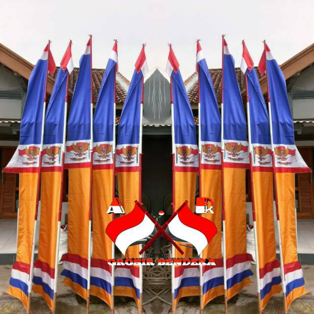 Jual Bendera bandir biru tua harga 1 kodi | Shopee Indonesia