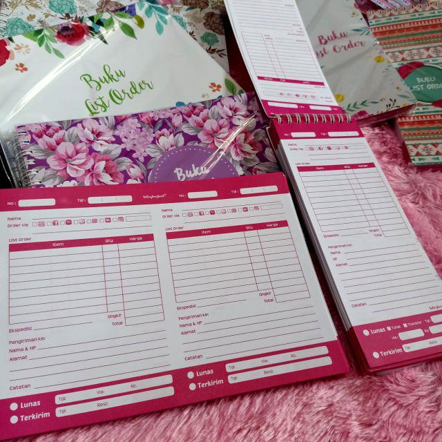 Buku List Order Kecil - Buku Pembukuan Online Shop | Shopee Indonesia
