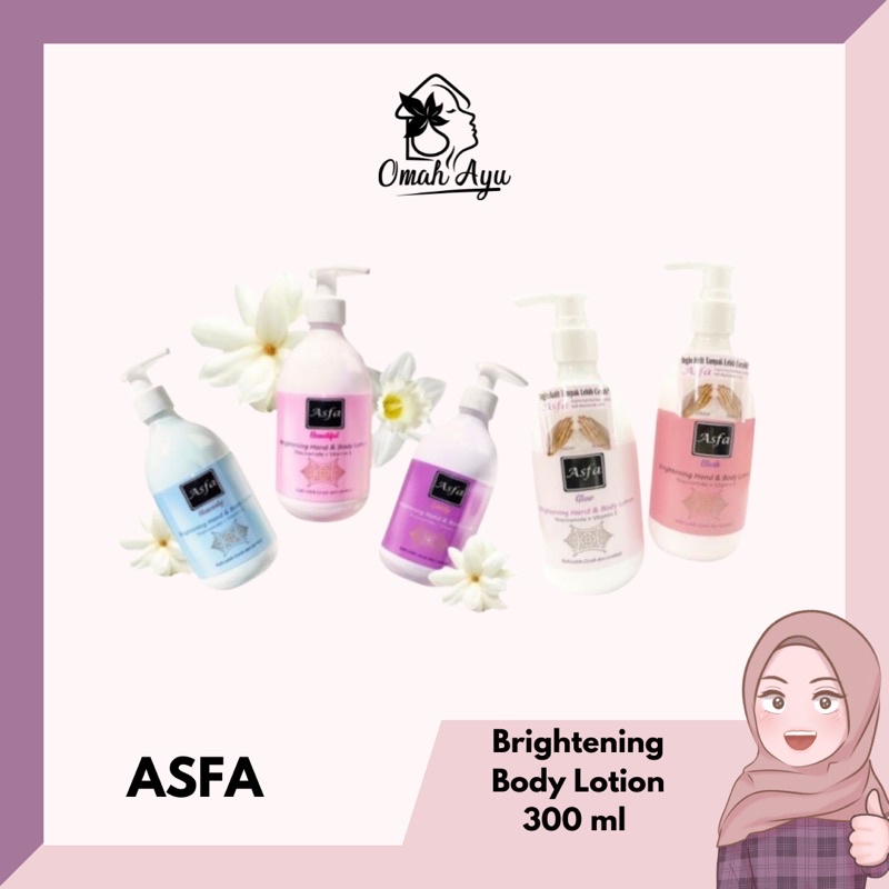 Jual ASFA BRIGHTENING BODY LOTION 300 ML | Shopee Indonesia