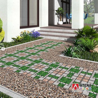 Jual Keramik Matt Motif Rumput Batu 40x40 cm Atena Conferta Matt ...