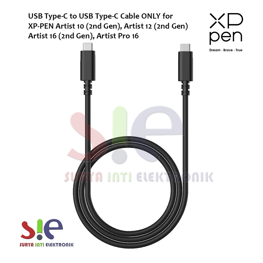 Jual Cable USB Type-C to USB Type-C For XP-Pen Artist 12 Gen | Shopee ...