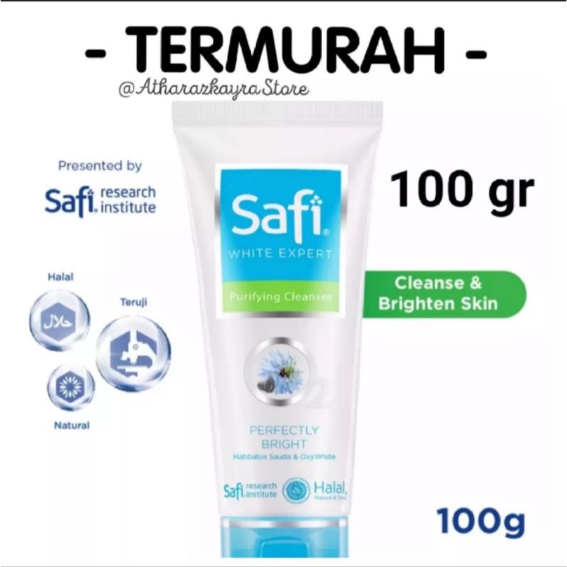 Jual Safi White Expert Purifying Cleanser 100 gr | Sabun Cuci Muka Safi ...