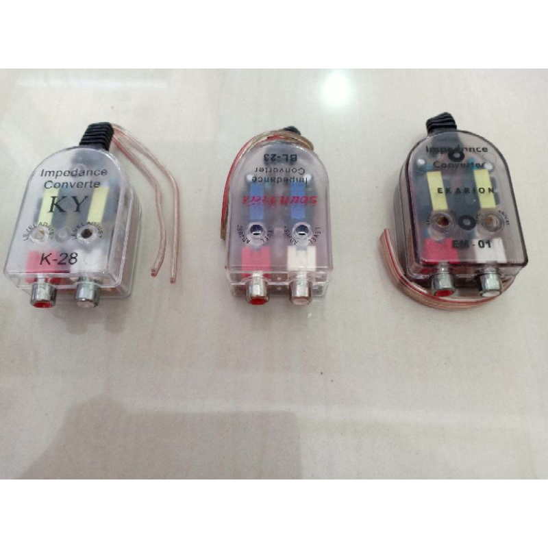 Jual HIGH TO LOW CONVERTER AUDIO & ANTI STORING( KUALITAS BAGUS ...