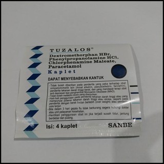 Jual TUZALOS TABLET - OBAT BATUK PILEK BERKHASIAT ! | Shopee Indonesia