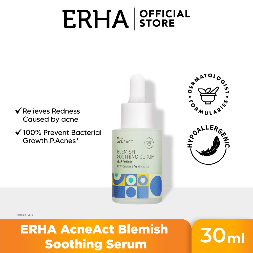 Jual ERHA Acneact Blemish Soothing Serum 30ml | Shopee Indonesia
