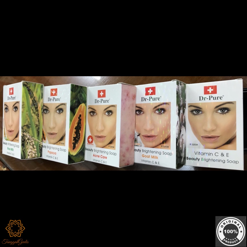 Jual DR-PURE FACE WASH SERIES 80G | SABUN MUKA DR-PURE | Shopee Indonesia