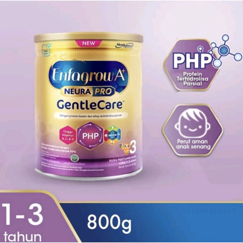 Jual Enfagrow A+ Gentle Care Susu Tin - 800gr kaleng penyok | Shopee ...