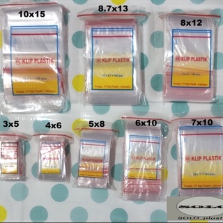 Jual Klip Plastik Top Quality 3x5 - 4x6 - 5x8 - 6x10 - 7x10 - 8x12 ...