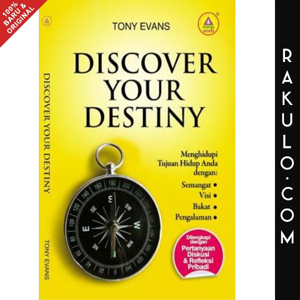 Jual Buku Discover Your Destiny - Tony Evans | Shopee Indonesia