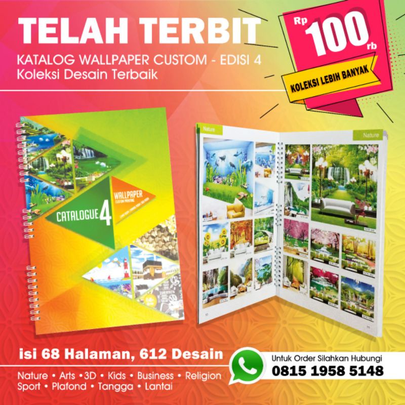 Jual Katalog wallpaper | Shopee Indonesia