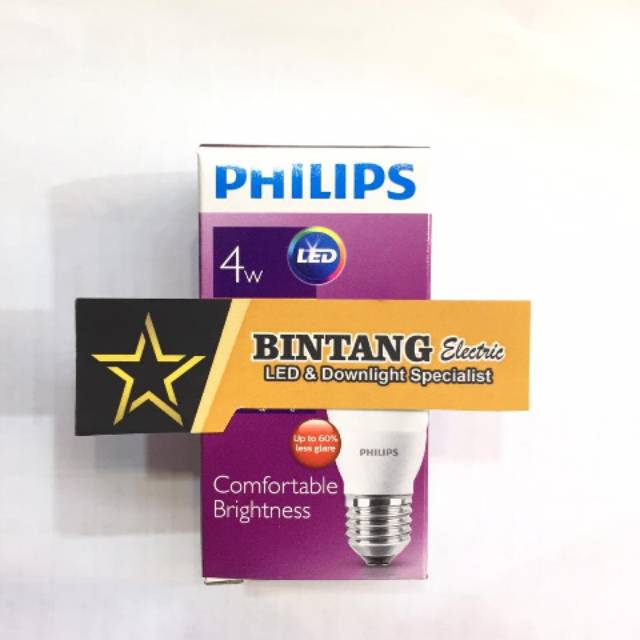 Jual Lampu Philips 4w 4watt Led Bohlamp Bulb Indonesia|Shopee Indonesia