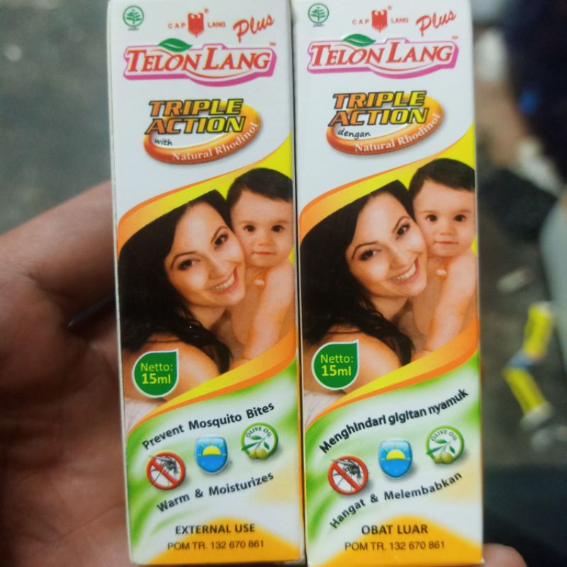 Jual Telon Lang Plus TRIPLE ACTION 15Ml (tanpa box) | Shopee Indonesia