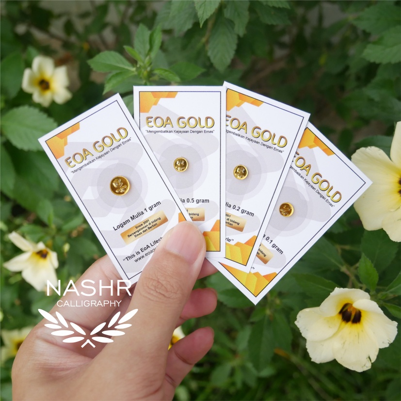 Jual Aksesoris Replika Logam Mulia Bulat Untuk Mahar Pernikahan ...